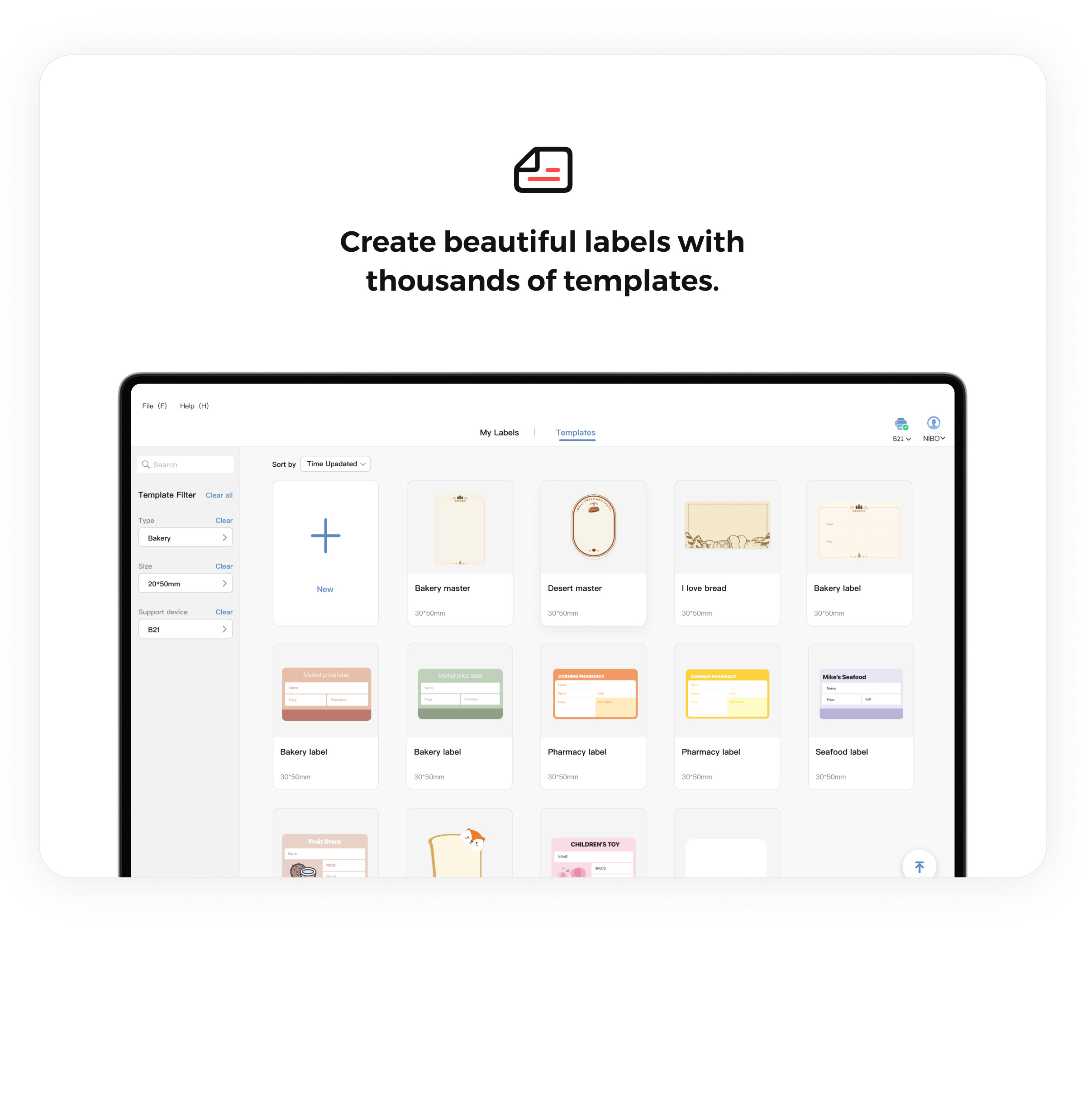 NIIMBOT-The simpler,The better-Label printer